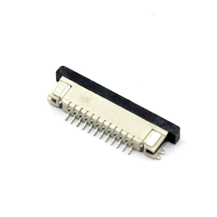Разъем FPC Half Coverage Bottom Contact 0.8K-BX-12PWB 12 pin высота 2мм шаг 0,8мм