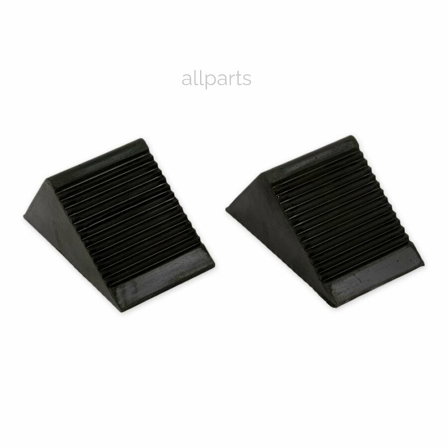 ARNEZI R7003002 Упор-башмак противооткатный для колес резиновый 129х106х78мм 2шт ARNEZI R7003002