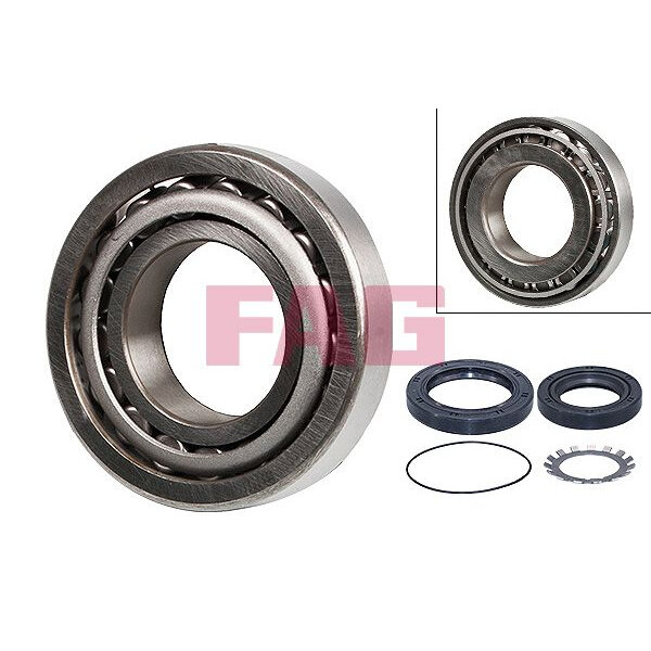 Подшипник ступицы к-т для автомобиля Ford, FAG 713 6157 00 (1 шт.)