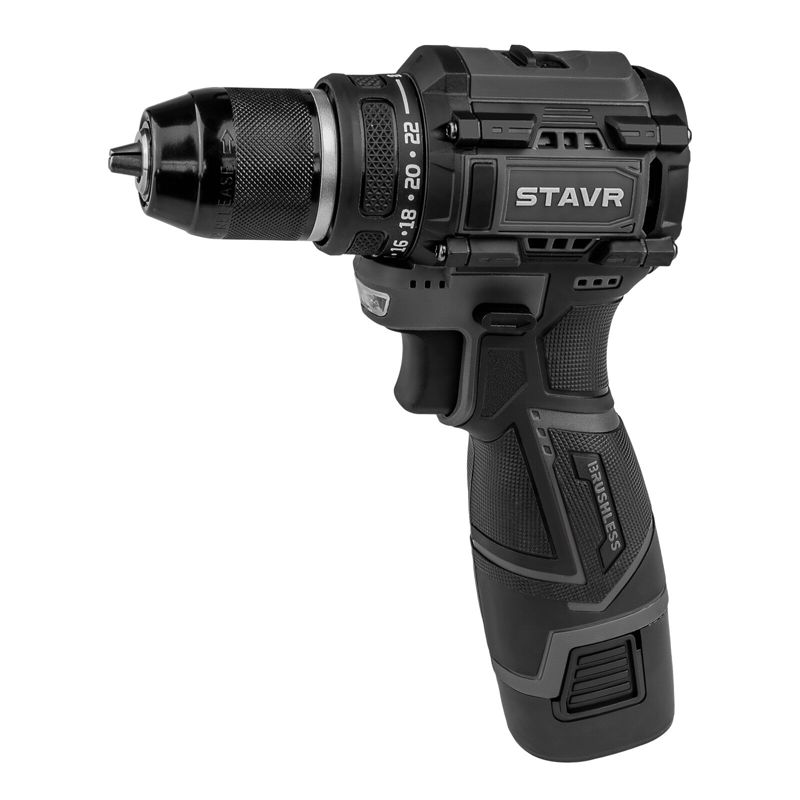 Аккумуляторная дрель-шуруповерт Ставр SDD 12BL-2K