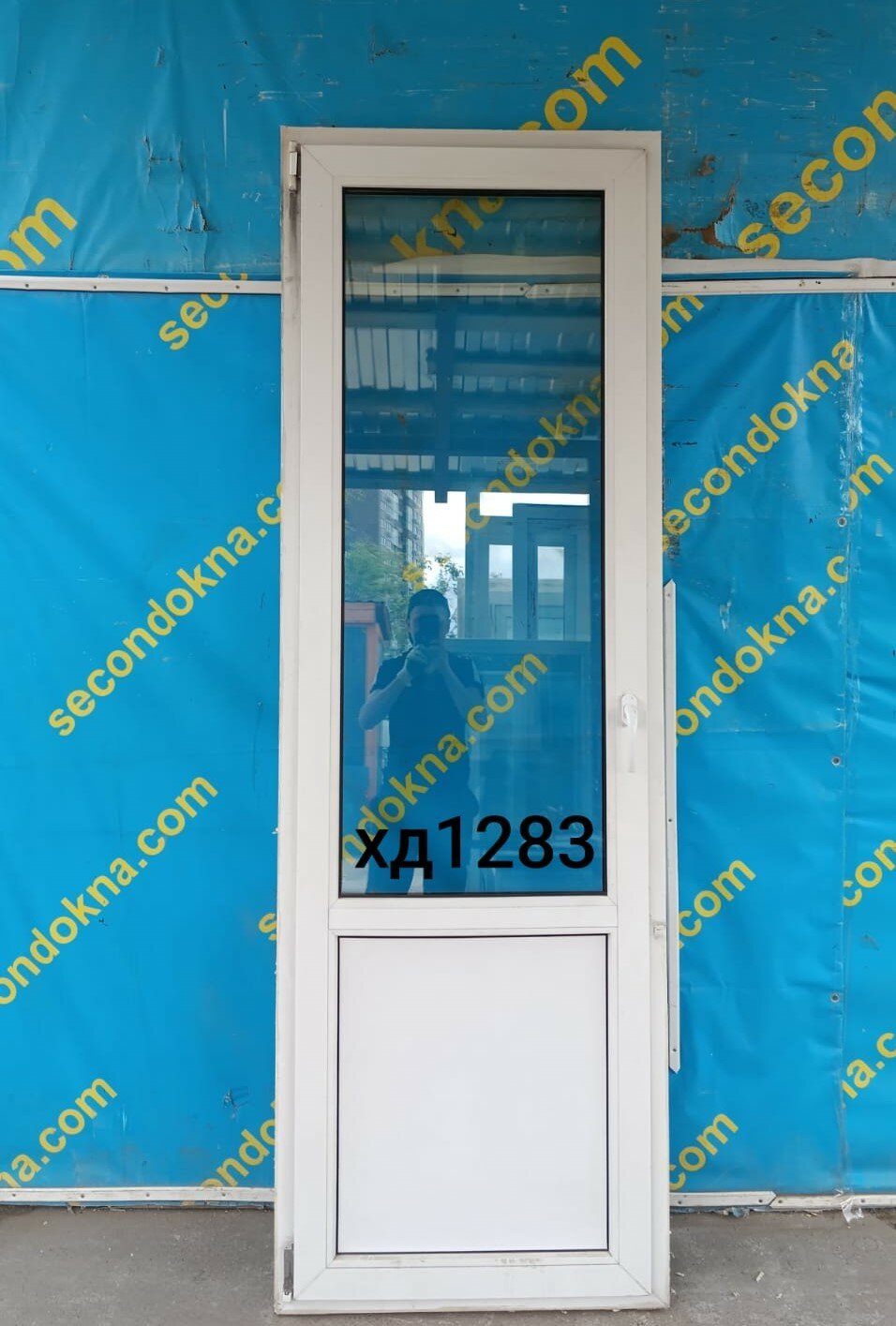 Дверь пластиковая Б/У 2220(в)х730(ш)