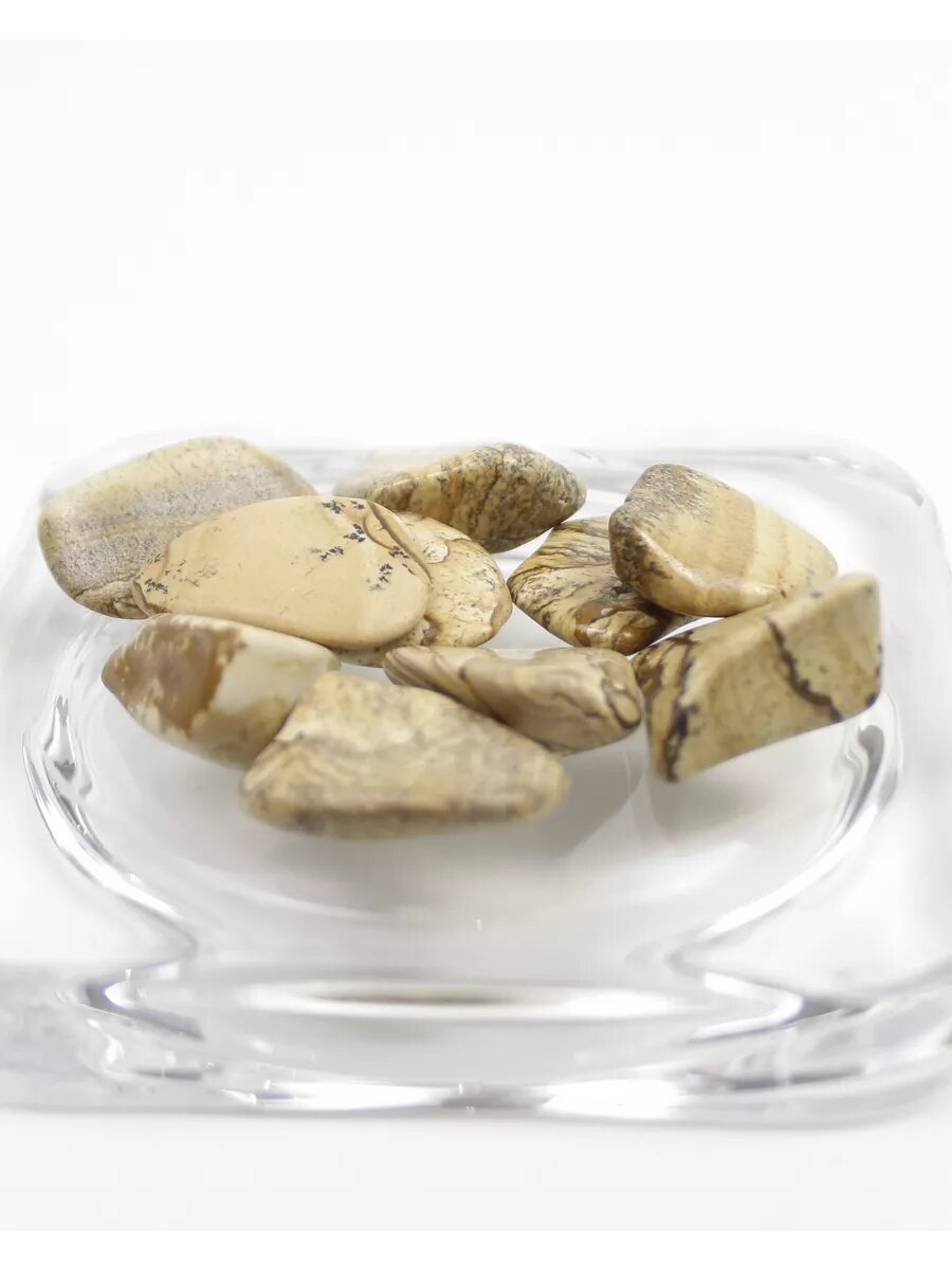 Набор натуральных камней Яшма рисунчатая М 100 г