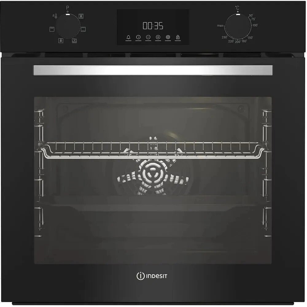 Духовой шкаф Электрический Indesit IFE 3644 BL черный