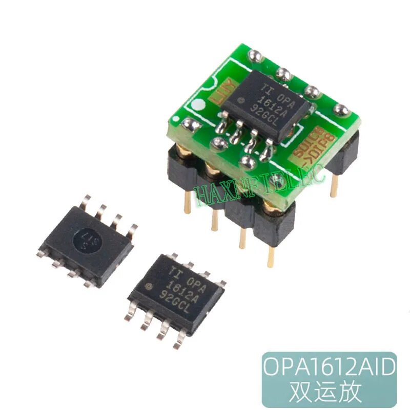 OPA1612AID SOP8 в DIP8 Dual OP Amp Аудио Рабочий Усилитель конверсионная плата конвертер ИС адаптер