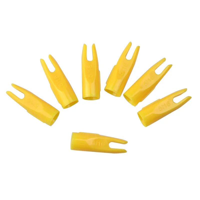 Наконечники для стрел MILAEM, 100 шт, красный, зеленый, оранжевый, желтый Желтый, Желтый