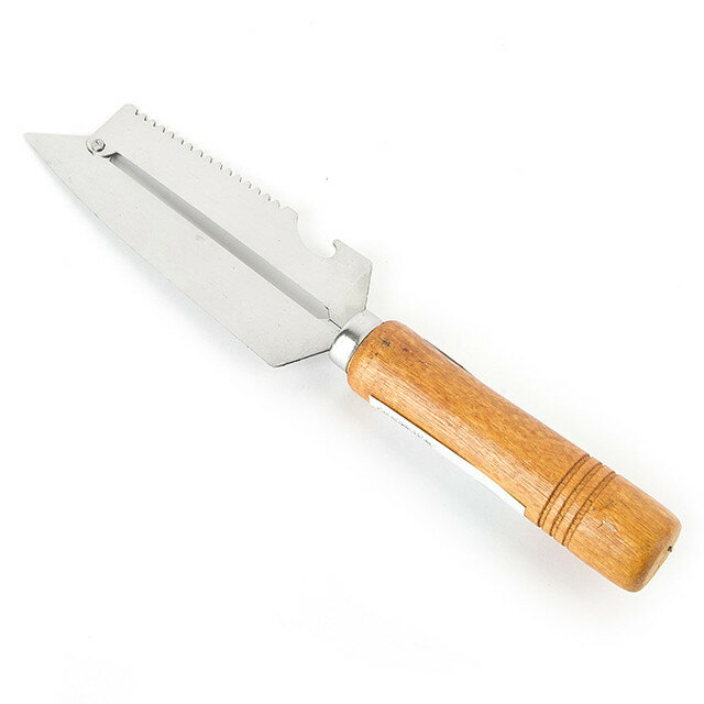 NOUVELLE DAILY нож для шинковки 21x4x2 см дерево и нержавеющая сталь для дома и кухни