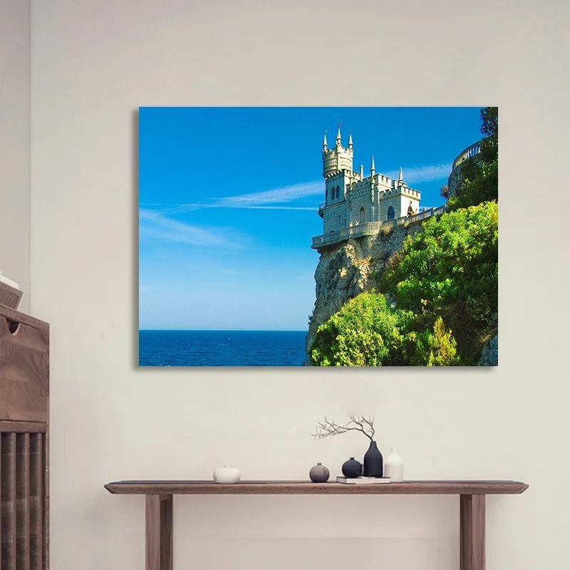 Картина ВсеКартины. тут "Черное море", поп-арт, на подрамнике, холст, 50x70 см