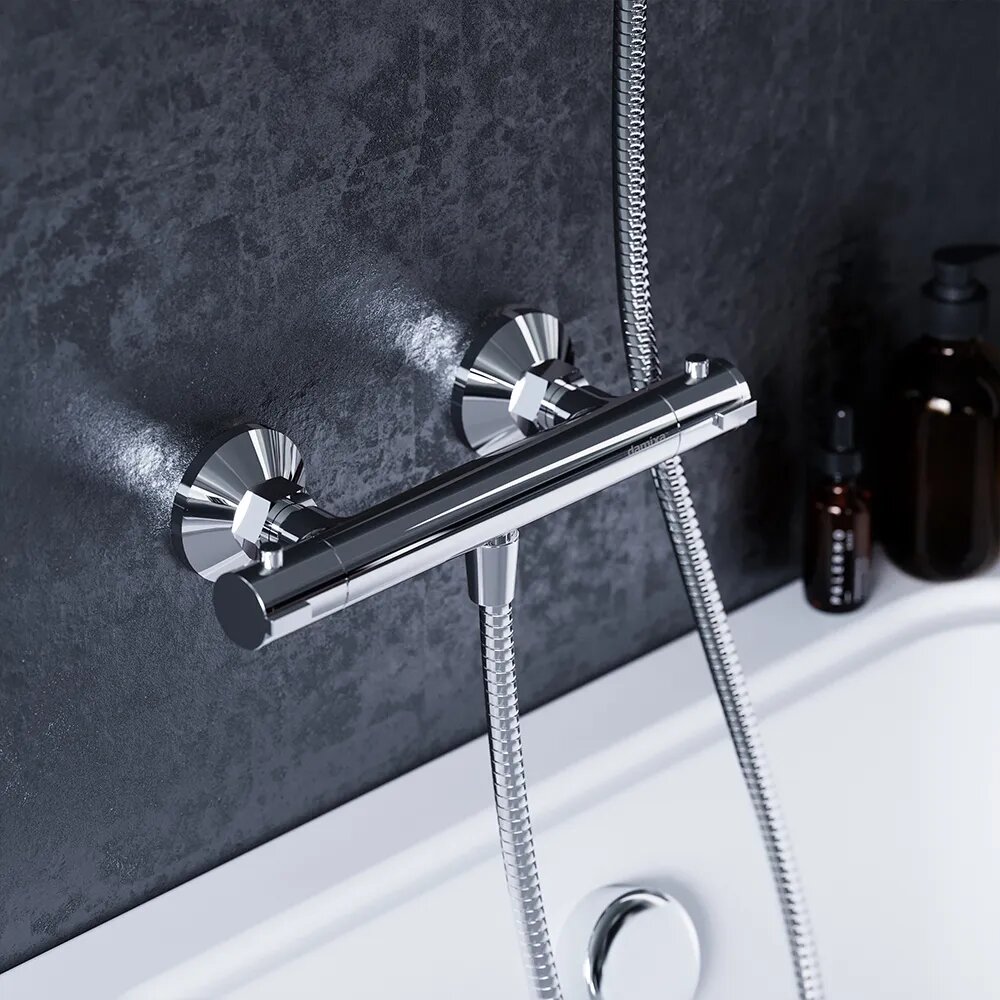 Смеситель Damixa Jupiter 776000000 для душа хром глянцевый