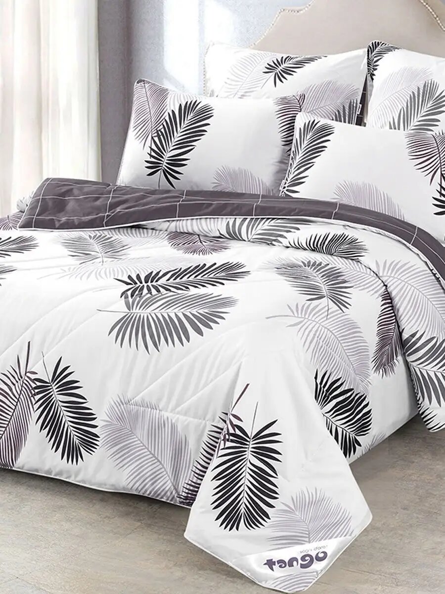 Постельное белье с одеялом семейное De Verano