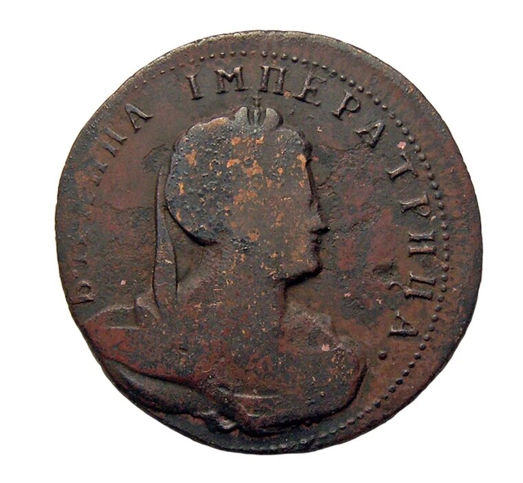 1 червонец 1739 Анна, перечекан на оригинальной монете России сувенирная копия монеты, нумизматика, деньги для коллекции