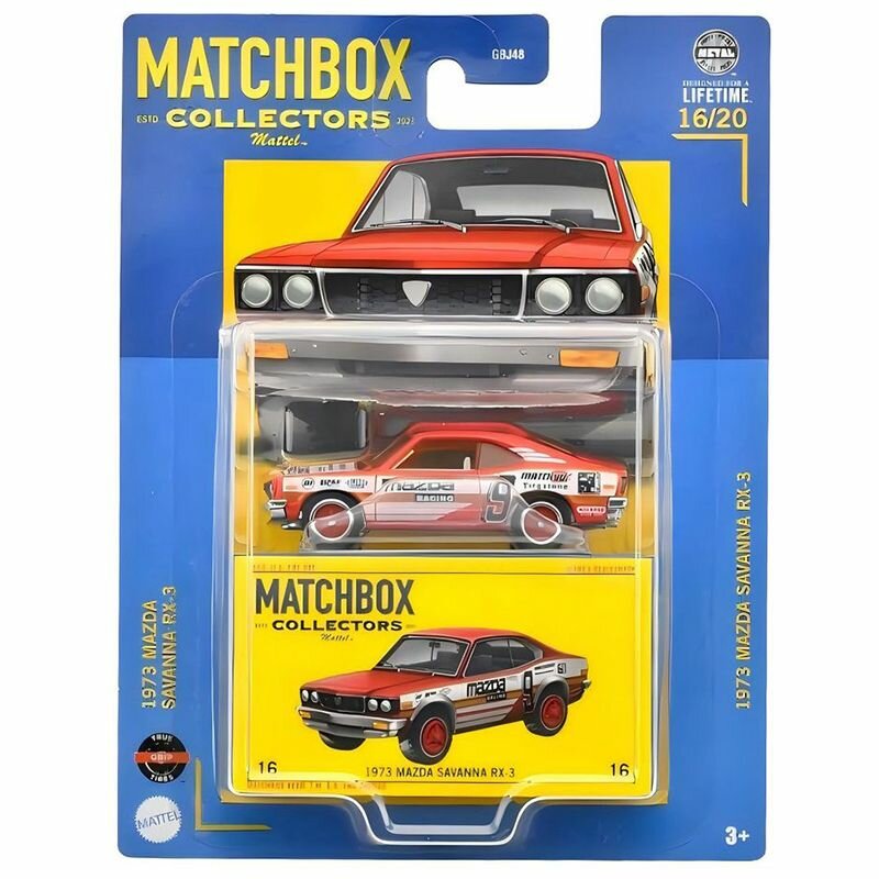 Машинка Matchbox Mazda Savanna GBJ48, 1:64, пластик, металл, 18+