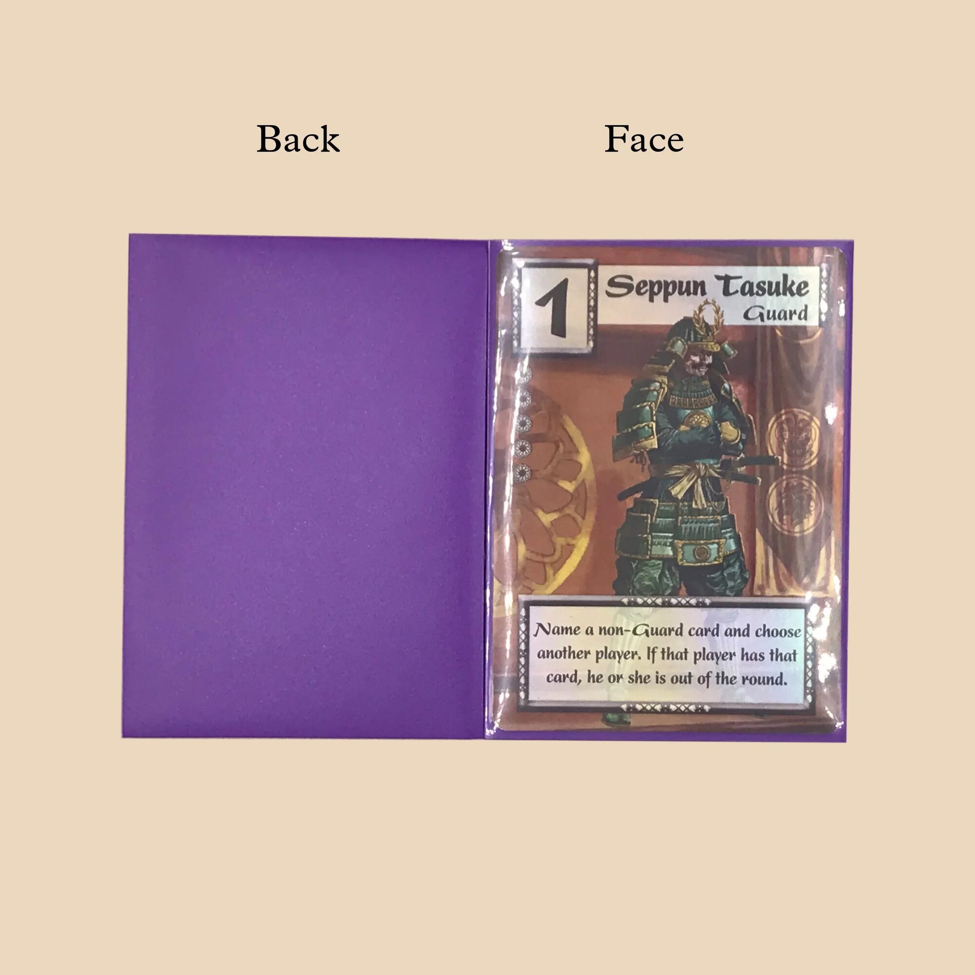 Защитные чехлы для карт BLINKMOTH, 50 шт, Purple