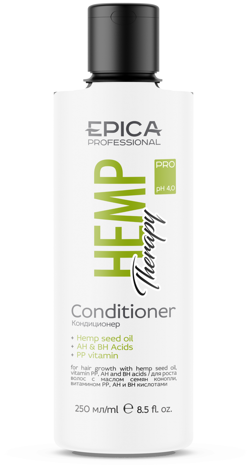 EPICA Professional Hemp Therapy ORGANIC — кондиционер для роста волос, 250 мл