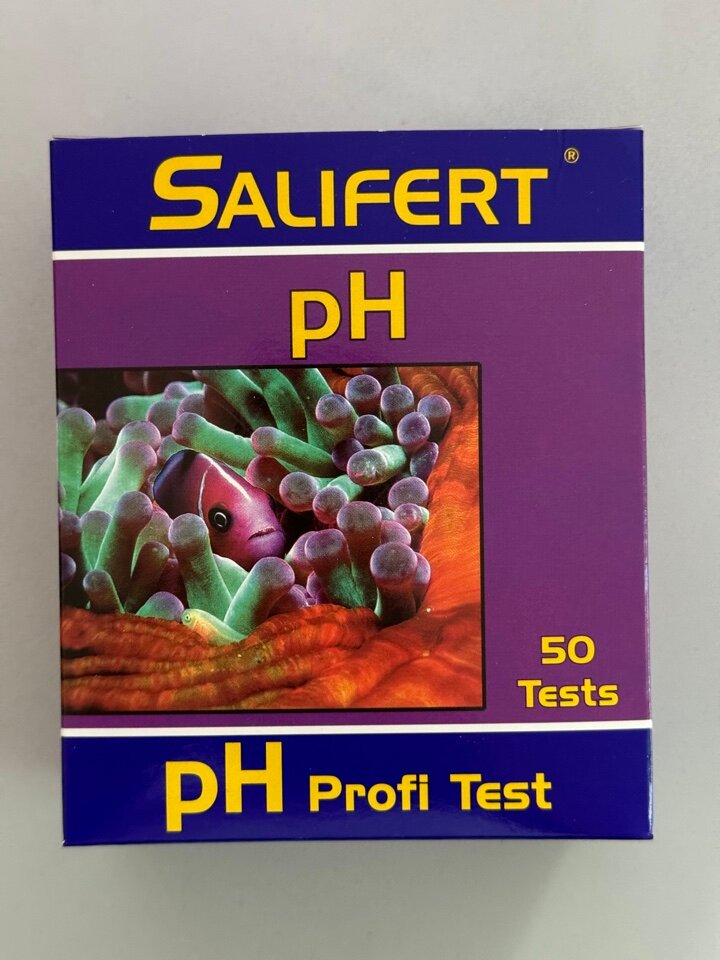 Тест Salifert на рН