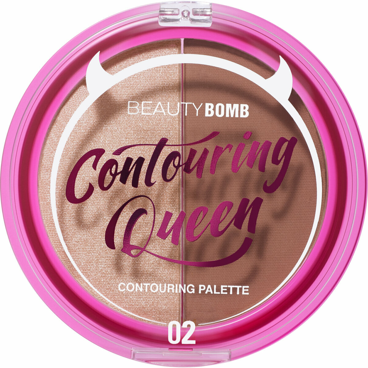 Палетка для контуринга Beauty Bomb тон 02, 8 г