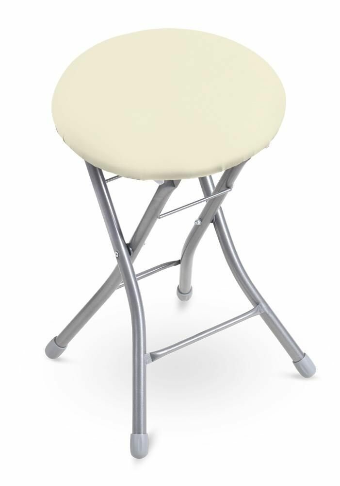 Табурет складной (ТБСК2/1 слоновая кость) Ника