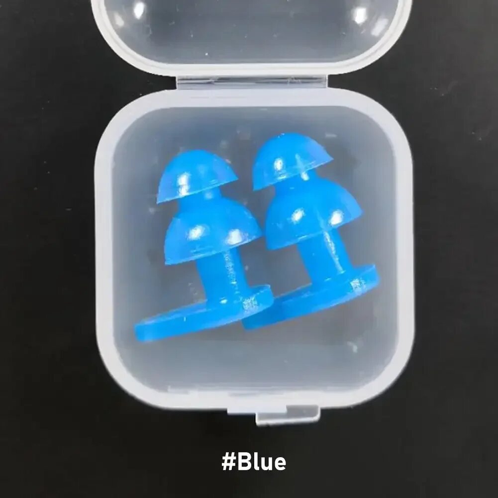 Водонепроницаемые силиконовые беруши Синий, Blue