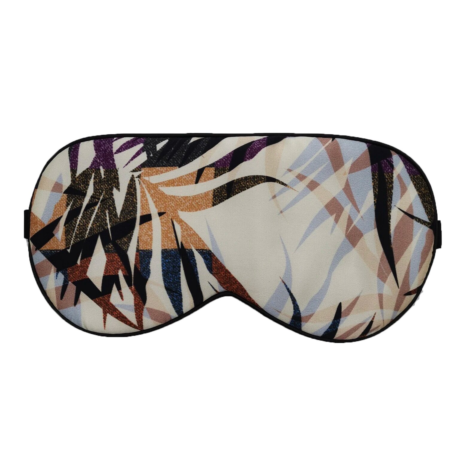 Шелковая маска для сна с цветочным рисунком NO.2