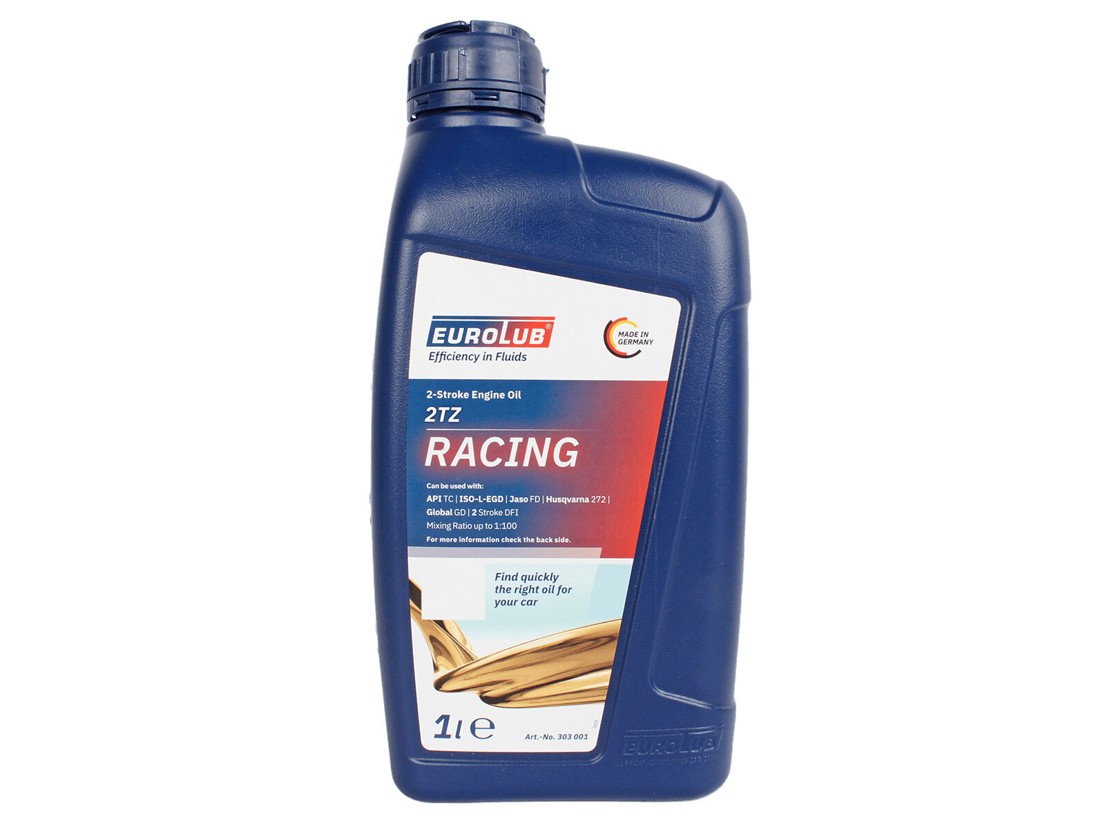 Масло моторное EUROLUB MOTO 2TZ RACING 1л