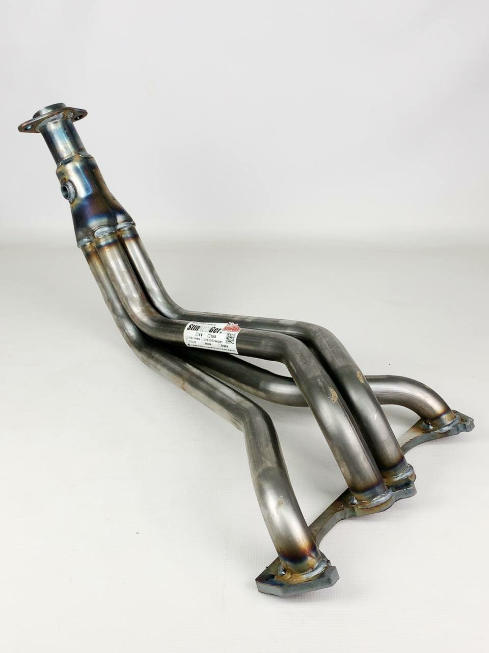 Выпускной коллектор "Паук" Длинный 4-1 для 2110, 2111, 2112 (8V) Сталь Увеличение мощности Тюнинг Stinger-Auto