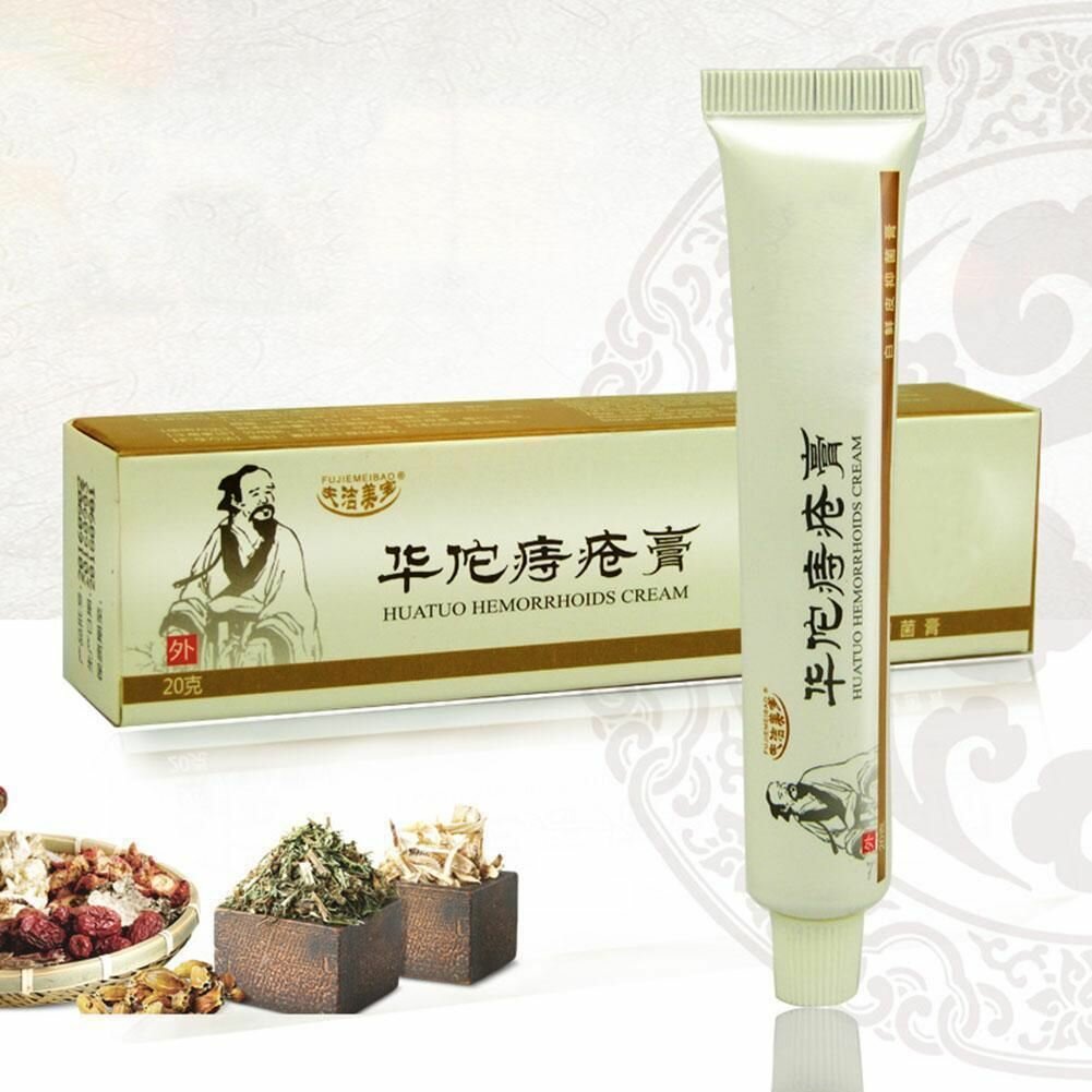 3 шт, травяная мазь от геморроя, Крем гель от геморроя и анальных трещин