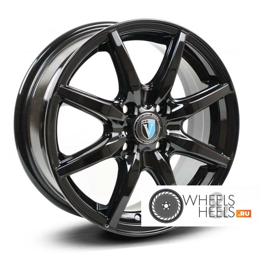 Диск автомобильный литой Venti 1515 15x6 4x98 et35 dia58.6 Черный глянцевый