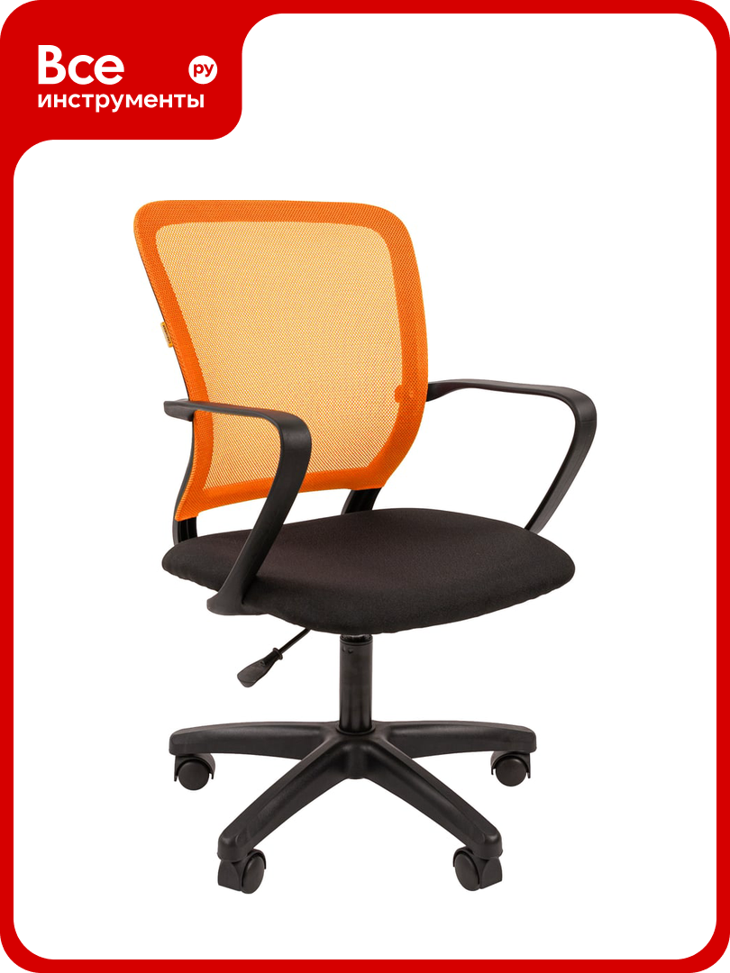 Офисное кресло Chairman 698LT TW-66 оранжевый 00-07188383