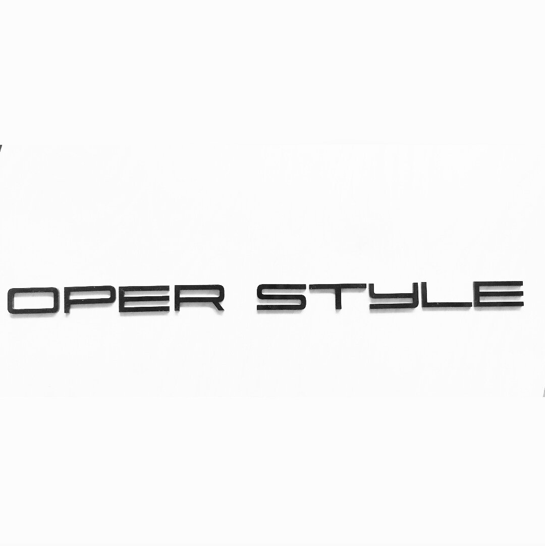Орнамент (логотип, шильдик) OPER STYLE