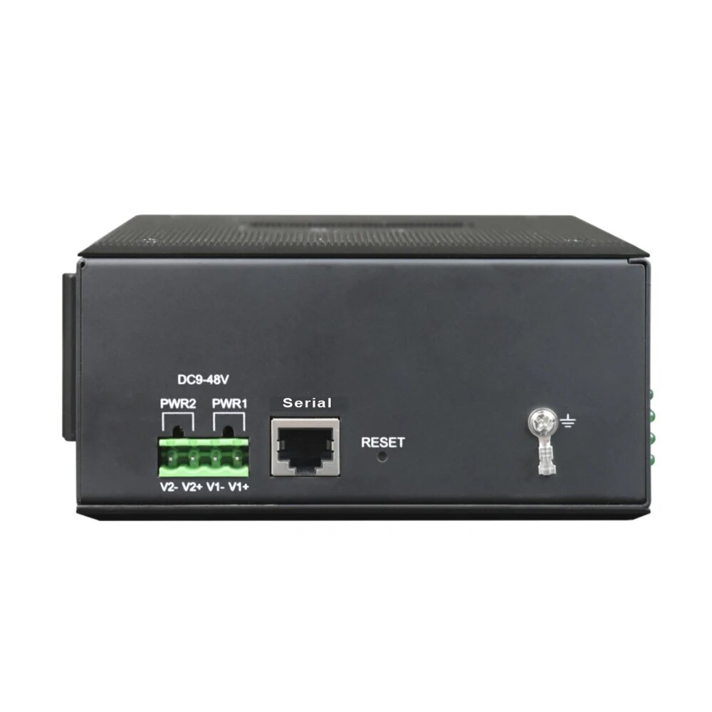 Эффективный промышленный 16-канальный концентратор RS485, порт RJ45, DIN-рейка, 1 RS485 на 16-портовый последовательный преобразователь RS232/422/485 FCC-D16J