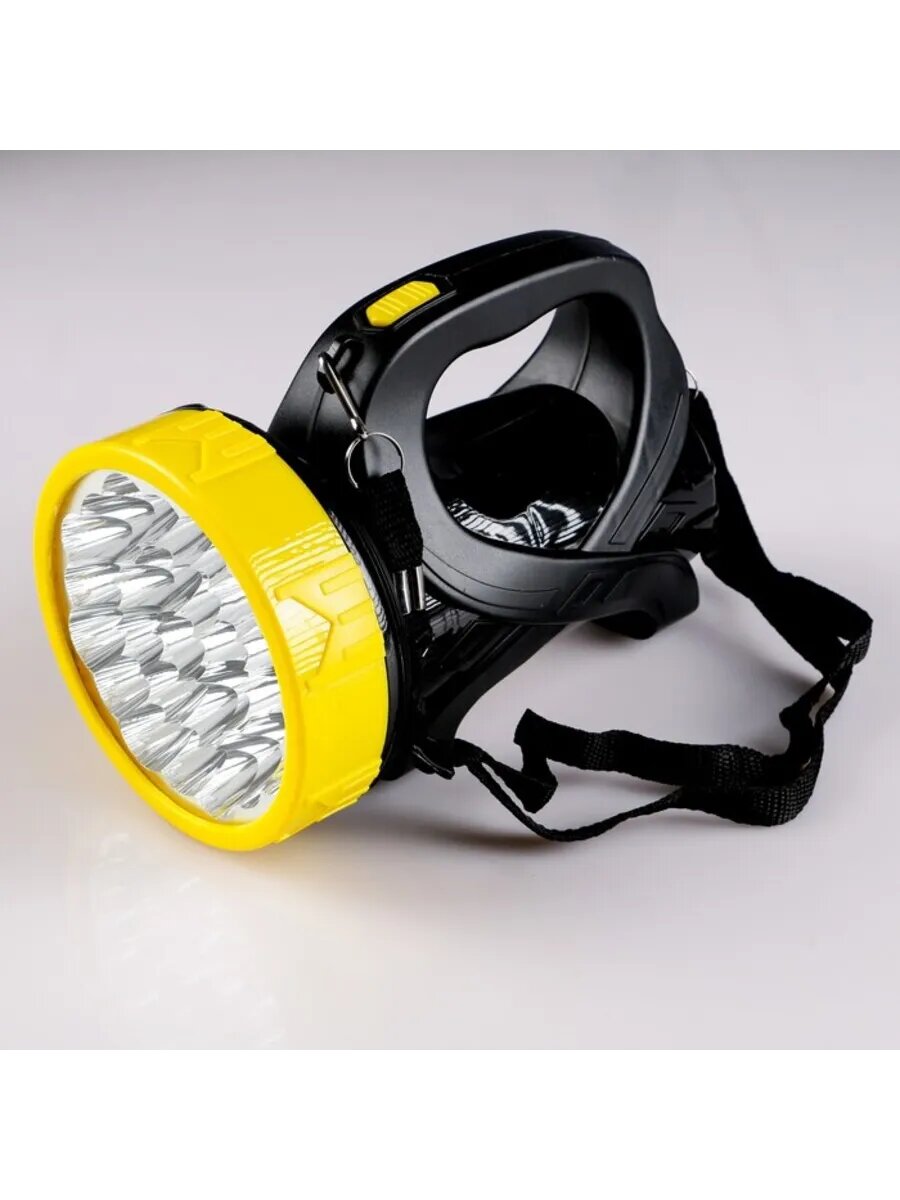 Фонарь-прожектор Мастер К, для дачи, металл, с зарядкой, LED