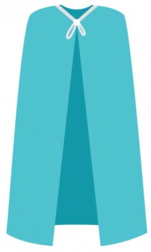 Накидка для пациента