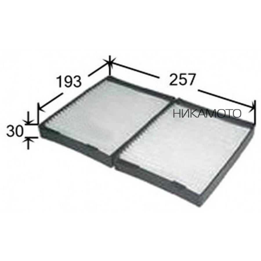 AZUMI AC32004SET Фильтр салона BMW 5(E39) 96- (компл.)