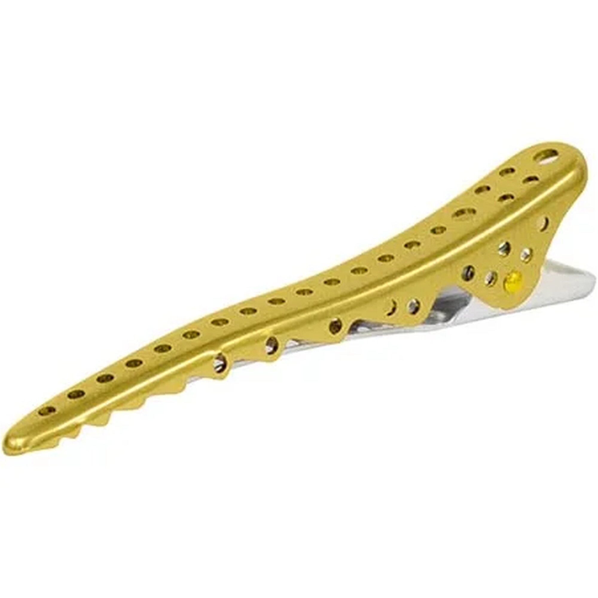 Зажимы для волос Y.S. Park Shark Clip 106 мм золотистые 2 шт 0572-1403-27-2
