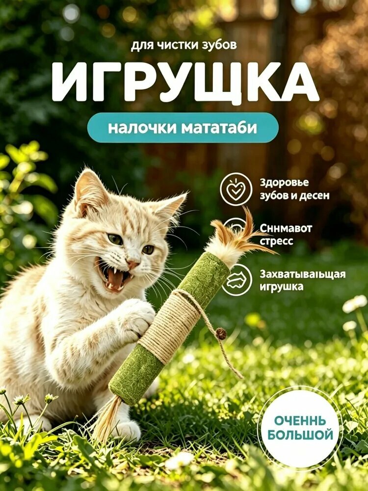 Слишком Большая Кошачья Зубная Палочка