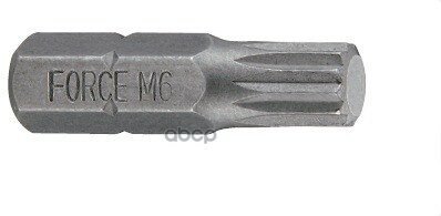 Бита (вставка) Spline М 6 L=30мм FORCE арт. 1783006 - высокое качество
