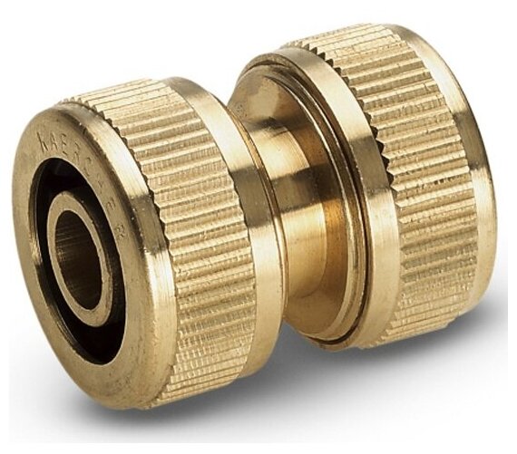Муфта ремонтная Karcher для шлангов 1/2", 5/8" латунная 2.645-102.0
