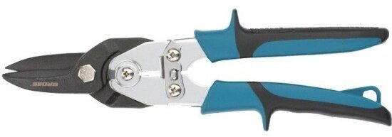 Ножницы по металлу Gross "PIRANHA" 78347, 255 мм, прямой рез, усиленные