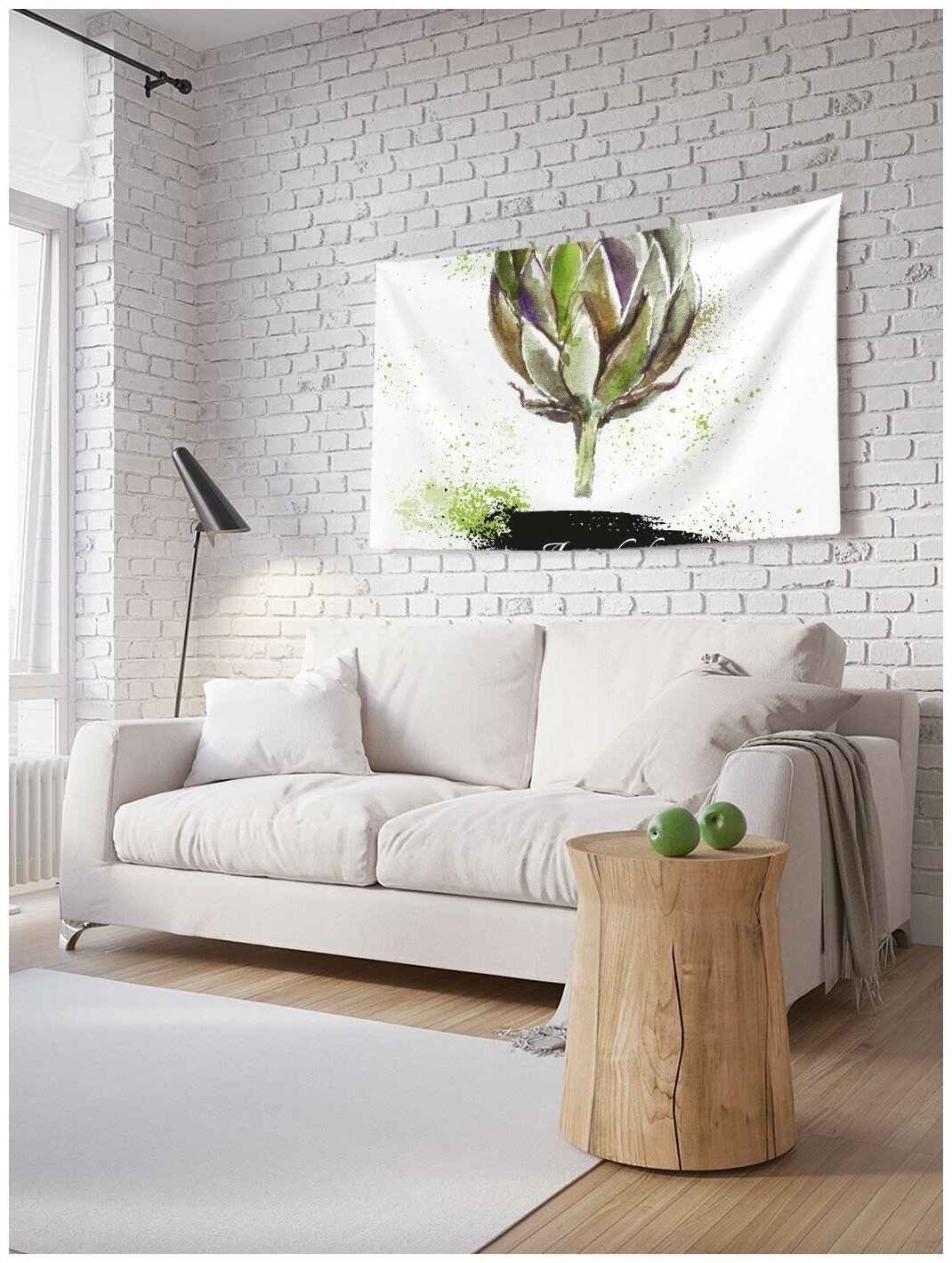 Горизонтальное фотопанно JoyArty на стену "Артишок", 100x150 см