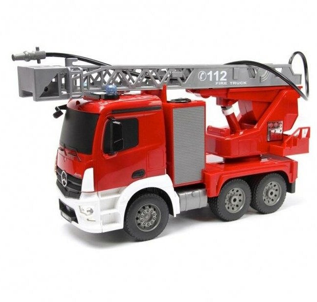 Double Eagle Спецтехника Пожарная машина на р/у с водяной помпой E527-003 с 3 лет