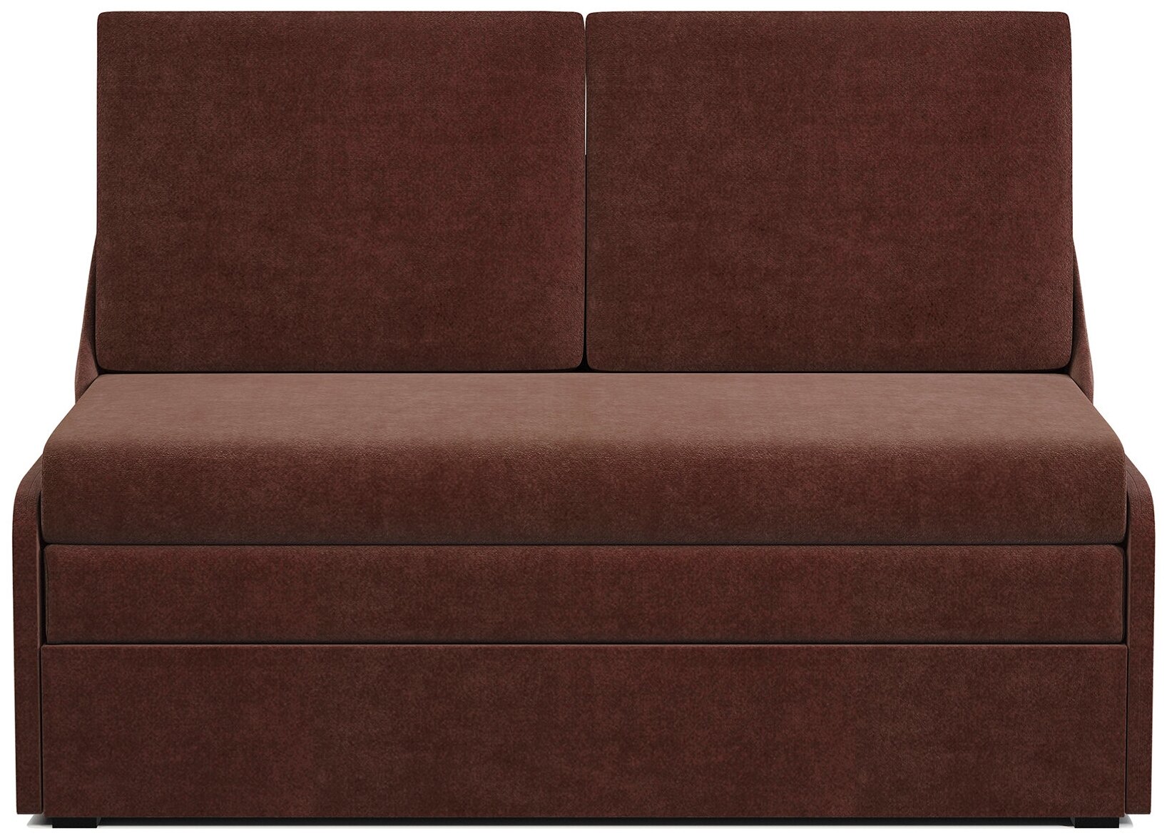 Диван-кровать раскладной Уют-2 велюр Дрим шоколад