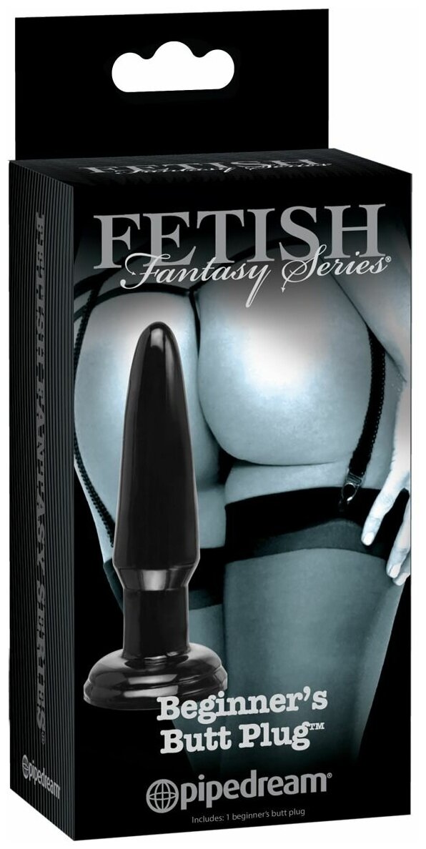 Анальный плаг Fetish Fantasy Series Limited Edition Beginner's Butt Plug - Black