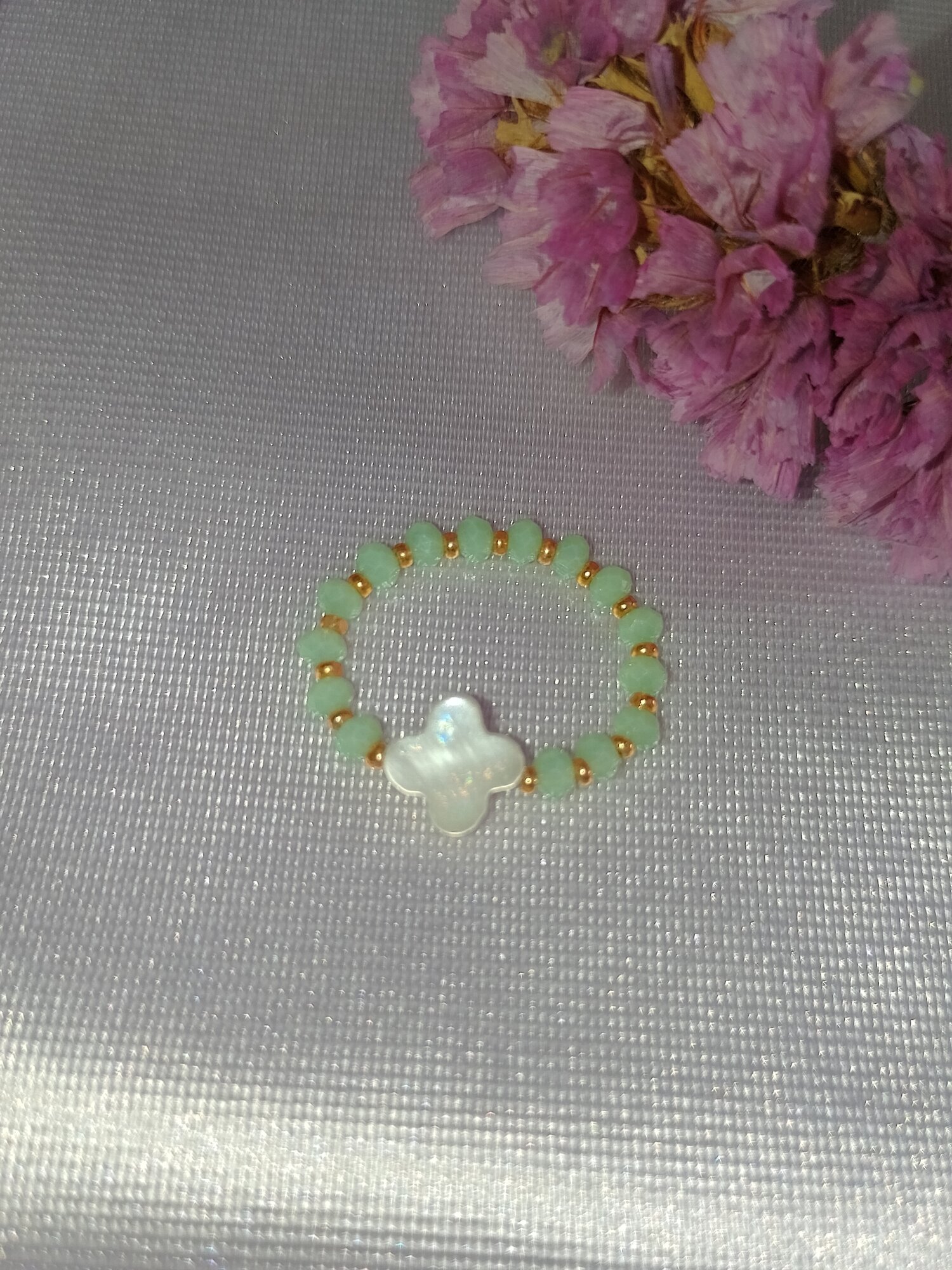 Кольцо, перламутр