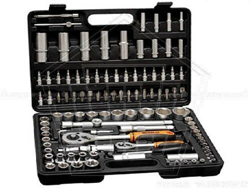 Набор инструмента 108 предметов 1/2"1/4" автоdело "standart" (39818)