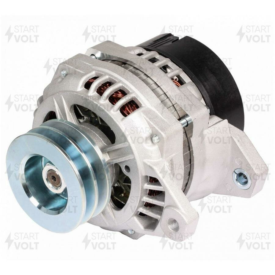 STARTVOLT LG1236 Генератор для а_м КАМАЗ_МАЗ с двиг. ЯМЗ-236_238_КамАЗ-740 (2 руч.) 80А (LG 1236)