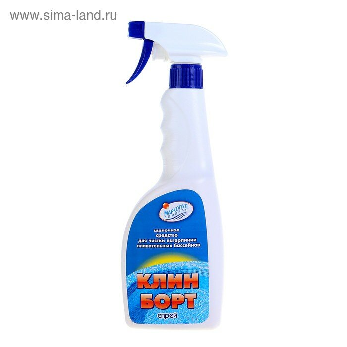 Средство для чистки ватерлинии "Клин Борт", спрей, 0,75 л