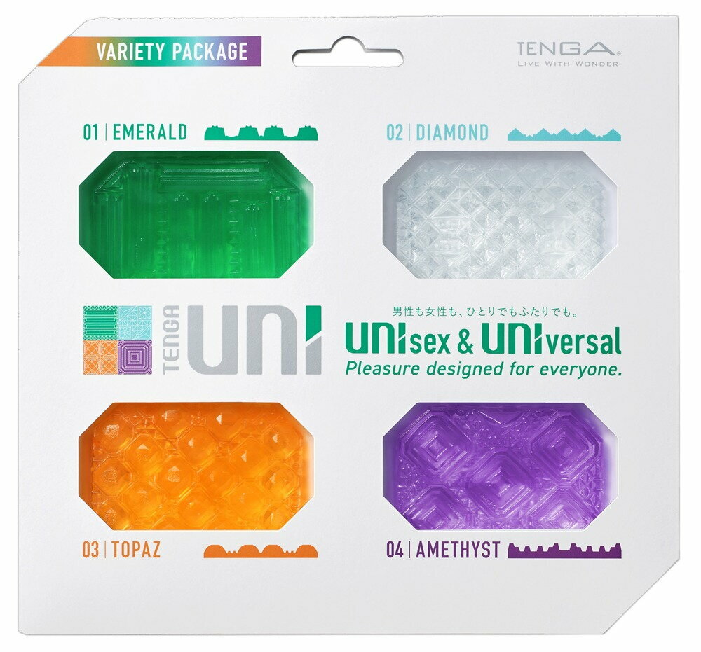 Набор мастурбаторов Tenga Uni Variety Pack