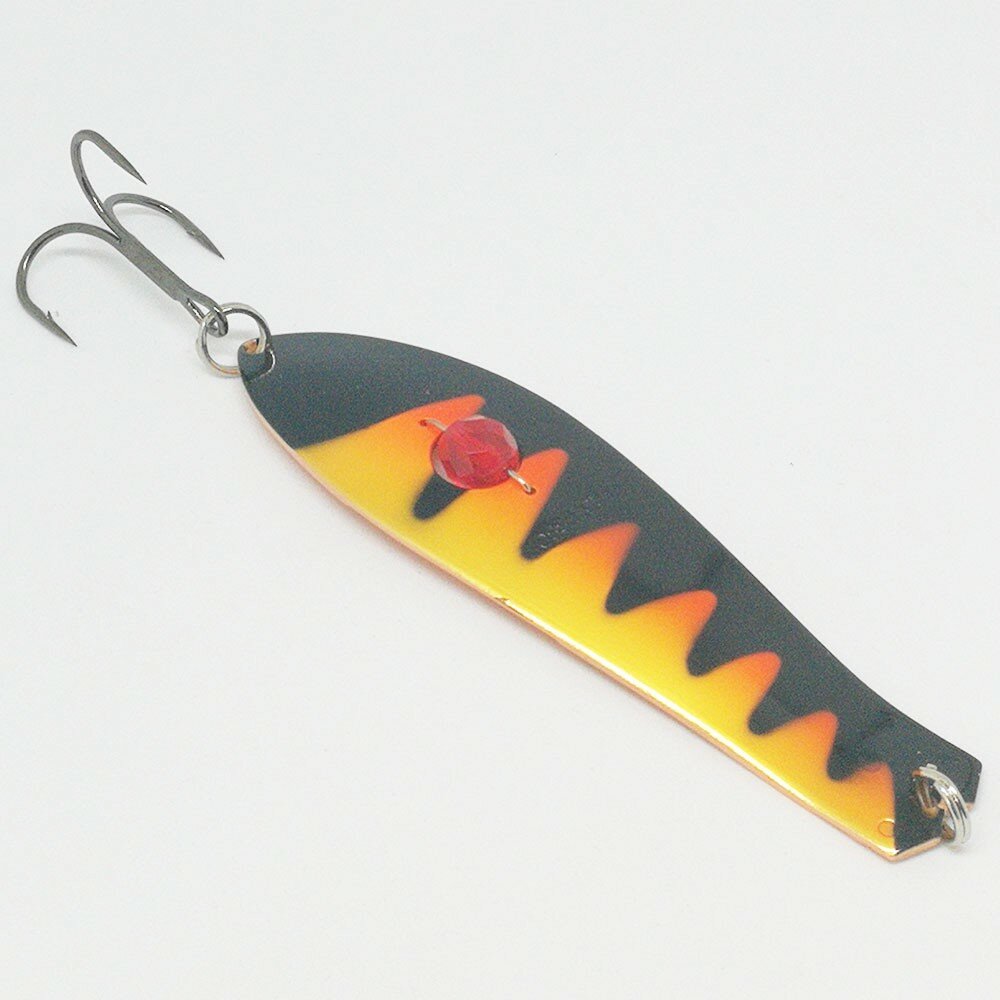 Блесна Kuusamo Professor 2. 90/26 (бусинка) BL/FR/Ye-C