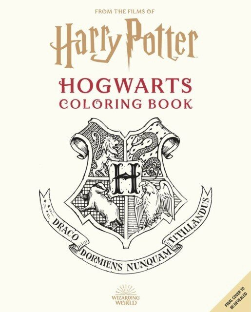Insight Editions "Harry Potter: An Official Hogwarts Coloring Book"