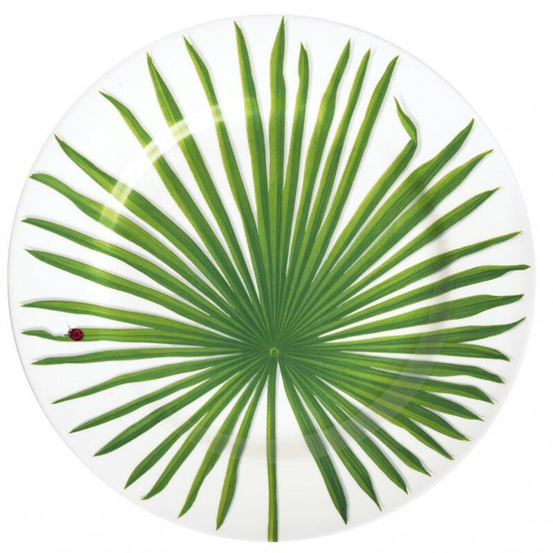 Taitu Фарфоровая подстановочная тарелка Leaf 31.5 см Freedom (1-86-C)