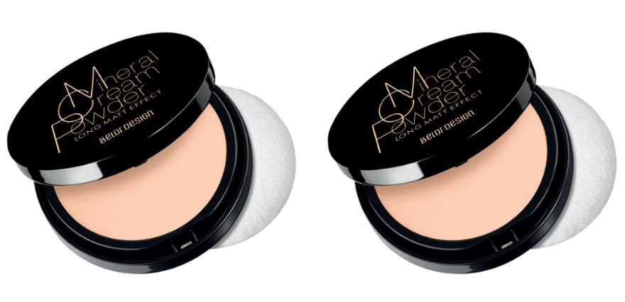 Крем-пудра BelorDesign Энергия минералов, №404 бежевый нежный персик, 2 шт